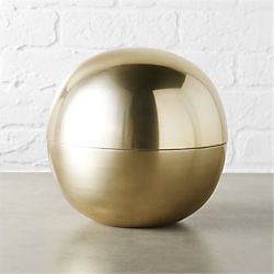 gold home accessories | CB2