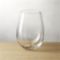true stemless wine glass | CB2